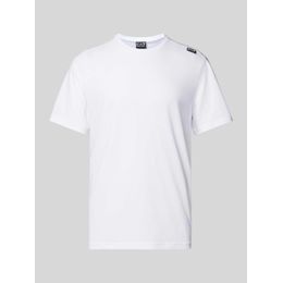 EA7 Emporio Armani T-Shirt mit Label-Patch