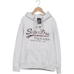 Superdry Damen Kapuzenpullover, grau, Gr. 40