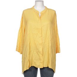 Selection by Ulla Popken Damen Bluse, gelb, Gr. 42