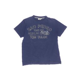 Tom Tailor Herren T-Shirt, marineblau, Gr. 152