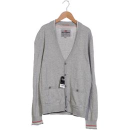 QS by S.Oliver Herren Strickjacke, grau, Gr. 52