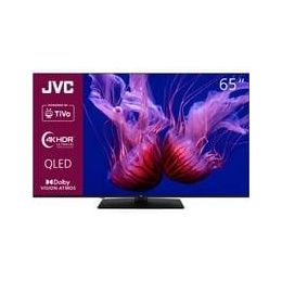 JVC LT-65VUQ3455, QLED-Fernseher 164 cm (65 Zoll), schwarz, UltraHD/4K, Triple Tuner, Smart TV, TiVo Betriebssystem
