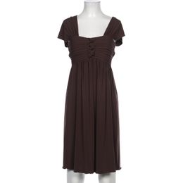 Madeleine Mode Madeleine Damen Kleid, braun, Gr. 34