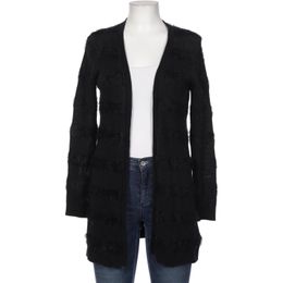 Tom Tailor Denim Damen Strickjacke, schwarz, Gr. 38