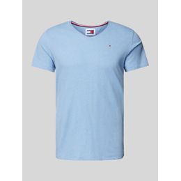 Tommy Jeans T-Shirt mit Label-Stitching