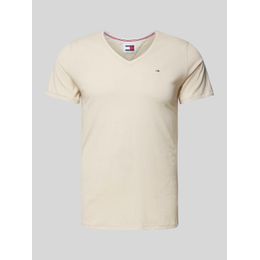 Tommy Jeans T-Shirt mit Label-Stitching