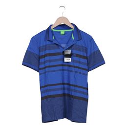 BOSS Green Herren Poloshirt, blau, Gr. 52