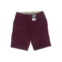 Tom Tailor Denim Herren Shorts, bordeaux, Gr. 48