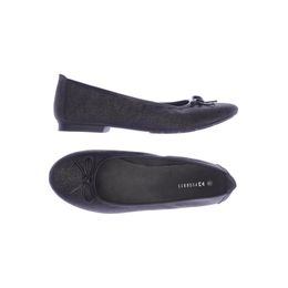 PECKOTT Damen Ballerinas, schwarz, Gr. 38