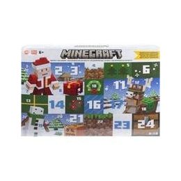 Mattel Minecraft Adventskalender, Spielfigur Serie: Minecraft Art: Spielfigur Altersangabe: ab 6 Jahren Zielgruppe: Schulkinder