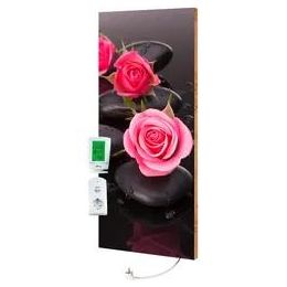 Marmony Infrarot-Heizpaneel Roses mit Thermostat
