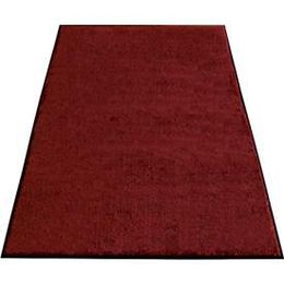 Schmutzfangmatten Eazycare Aqua, schnelltrocknend, farb- & UV-beständig, B 1200 x L 2400 mm, Olefin, rot