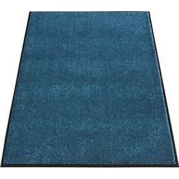 Schmutzfangmatten Eazycare Aqua, schnelltrocknend, farb- & UV-beständig, B 1200 x L 1800 mm, Olefin, blau