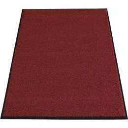 Schmutzfangmatten Eazycare Aqua, schnelltrocknend, farb- & UV-beständig, B 1200 x L 1800 mm, Olefin, rot