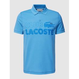 Lacoste Poloshirt mit Label-Print