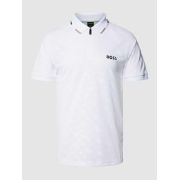 BOSS Green Poloshirt mit Label-Detail Modell 'Philix'