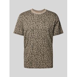 JOOP! T-Shirt mit Animal-Print Modell 'Curtis'