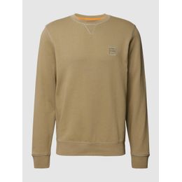 BOSS Orange Sweatshirt mit Label-Detail Modell 'WESTART'