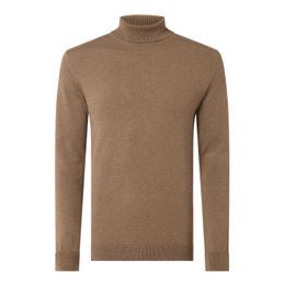 Selected Homme Rollkragenpullover aus Pima-Baumwolle Modell 'Berg'