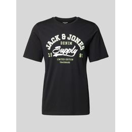 Jack & Jones T-Shirt mit Label-Print