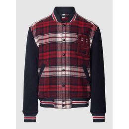 Tommy Hilfiger Bomberjacke mit Tartan-Karo