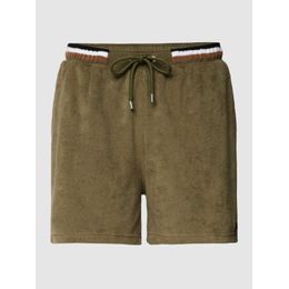 BOSS Shorts mit elastischem Label-Bund