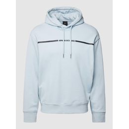 Armani Exchange Sweatshirt mit Label-Stitching