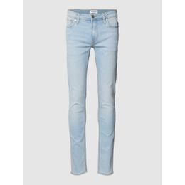 Jack & Jones Skinny Fit Jeans im 5-Pocket-Design Modell 'LIAM'