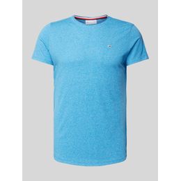 Tommy Jeans Slim Fit T-Shirt mit Logo-Stitching