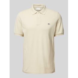 Gant Regular Fit Poloshirt mit Label-Stitching Modell 'SHIELD'