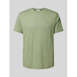 Gant T-Shirt mit Label-Stitching Modell 'SHIELD'