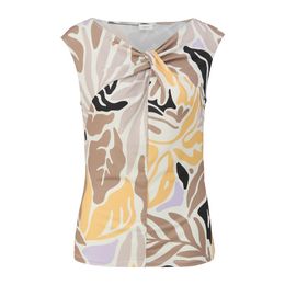 s.Oliver BLACK LABEL Shirt Damen Gr&ouml;&szlig;e XS/S nude / camel / ecru / schwarz