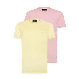 Jacey Quinn Shirt male Yellow, Pink size 3XL