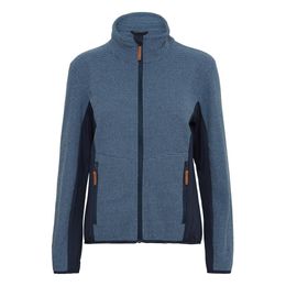 North Bend Fleece Jacket 'Helga' female Blue size 36
