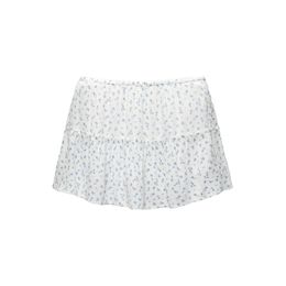 Pull&Bear Pull&Bear Hosenrock Damen Größe 40 hellblau / offwhite
