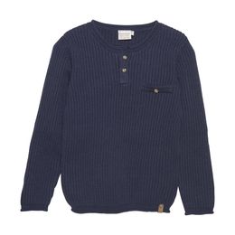 Minymo Pullover Jungen Gr&ouml;&szlig;e 116 blau