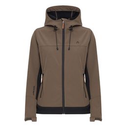 North Bend Outdoorjacke Damen Gr&ouml;&szlig;e S taupe / schwarz Winterjacke