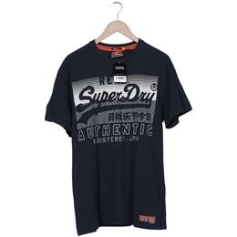 Superdry Herren T-Shirt, marineblau, Gr. 48