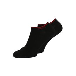 Hugo Socken Herren Größe 43/46 feuerrot / schwarz