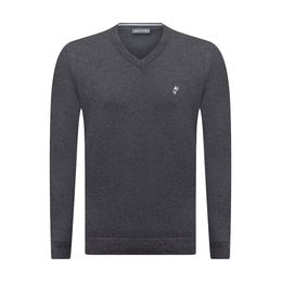 Jacey Quinn Pullover Herren Gr&ouml;&szlig;e S braun / anthrazit / wei&szlig;