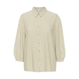 Kaffe Bluse 'KAmilia' Damen Gr&ouml;&szlig;e XS beige / wei&szlig;