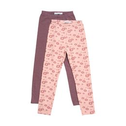 Minymo Leggings M&auml;dchen Gr&ouml;&szlig;e 146 lila / rosa / dunkelpink