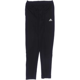 Adidas Damen Stoffhose, schwarz, Gr. 164