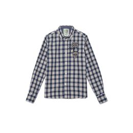 By Diess Collection Hemd Jungen Gr&ouml;&szlig;e 104/110 beige / dunkelblau / schwarz / wei&szlig;