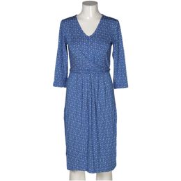 hessnatur Damen Kleid, blau, Gr. 40