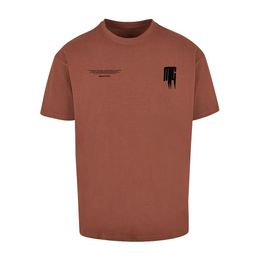 MJ Gonzales T-Shirt 'METAMORPHOSE V.2' Damen Gr&ouml;&szlig;e M braun / lila / schwarz