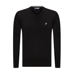 Jacey Quinn Pullover Herren Gr&ouml;&szlig;e S schwarz / wei&szlig;