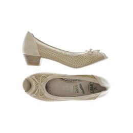 Caprice Damen Ballerinas, beige, Gr. 37