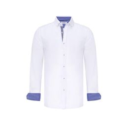 Moxx Paris Hemd Herren Größe M blau / weiß