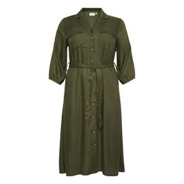 Kaffe Curve Shirt Dress 'Nanne' female Green size 54